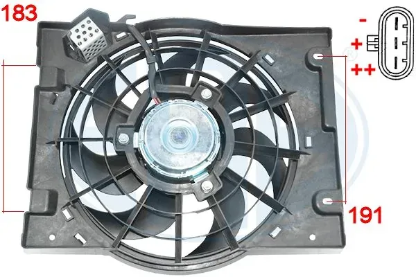 90570741 Peugeot/Citroen Диффузор радиатора охлаждения