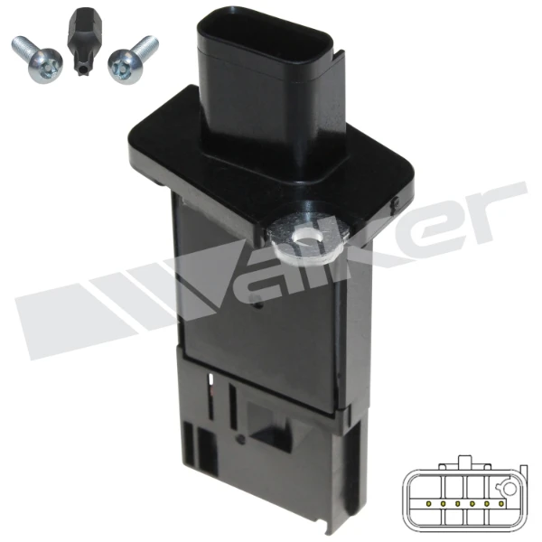 53013733AB Chrysler Датчик потока (расхода) воздуха, расходомер M.A.F ...