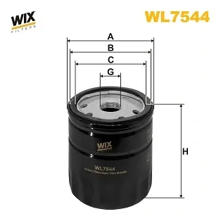 WL7544 WIX Фильтр масляный