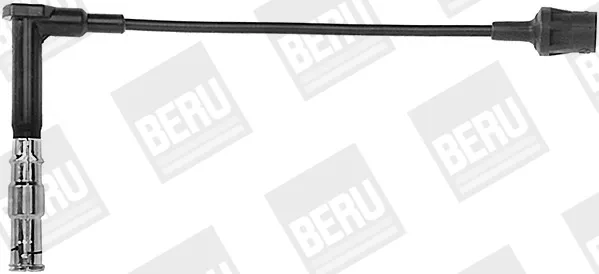 ZEF641 Beru Провода высоковольтные, комплект