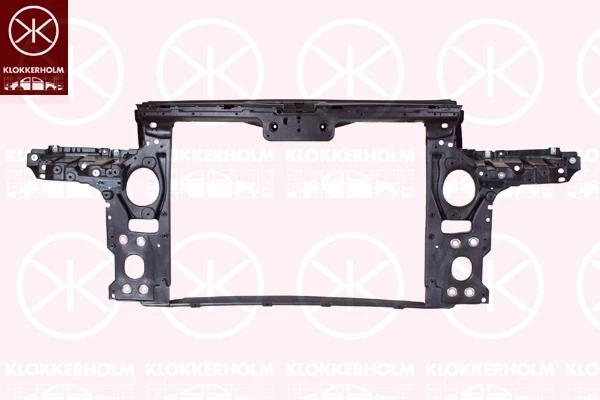 95550559402 VAG суппорт радиатора в сборе (монтажная панель крепления фар)