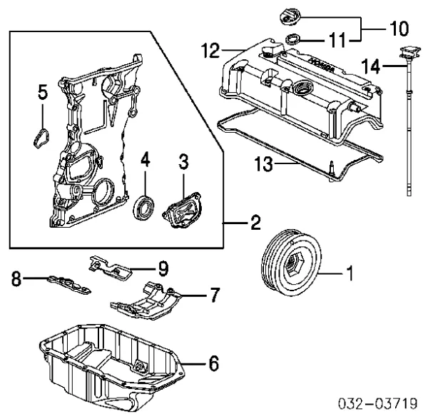 91302-PNA-004 Honda Прокладка масляного насоса