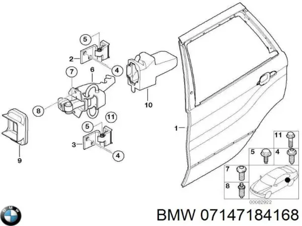 07147184168 BMW сравнить цены на Автопро