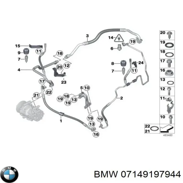 7149197944 BMW сравнить цены на Автопро