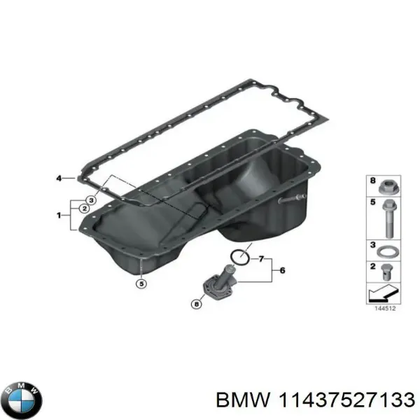 11437527133 BMW сравнить цены на Автопро