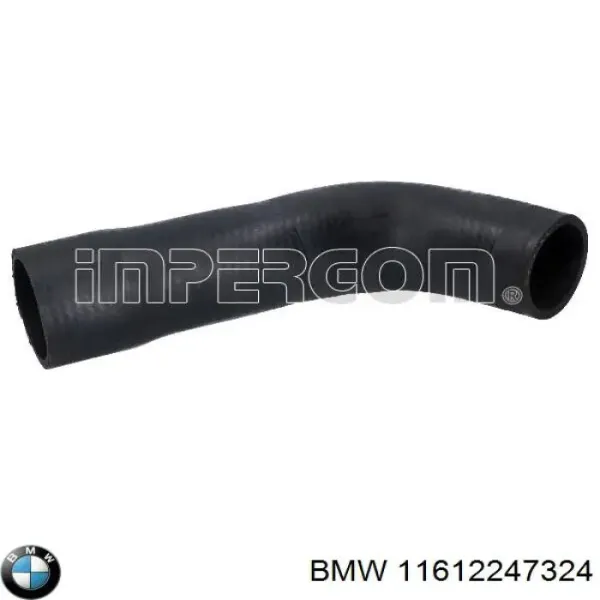 11612247324 BMW Шланг (патрубок) интеркуллера нижний левый