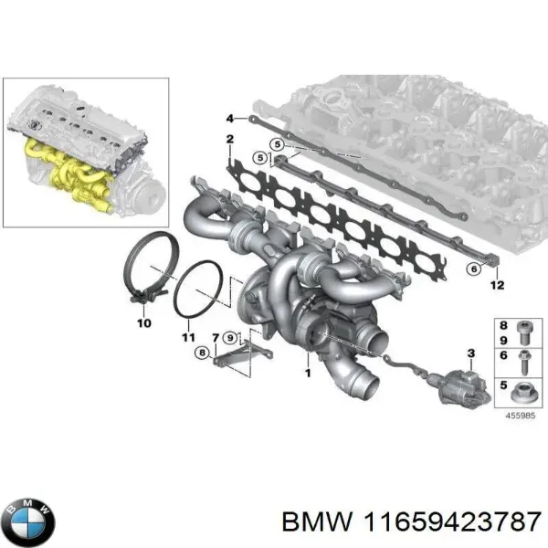 11659423787 BMW Турбина