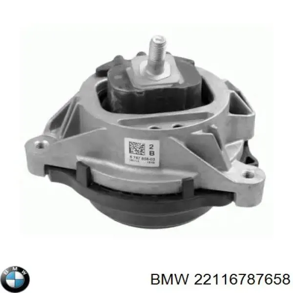 22116787658 BMW Подушка (опора) двигателя правая