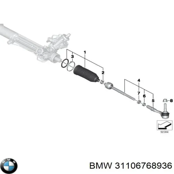 31106768936 BMW сравнить цены на Автопро