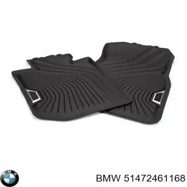 51472461168 BMW Коврик передний, комплект из 2 шт.