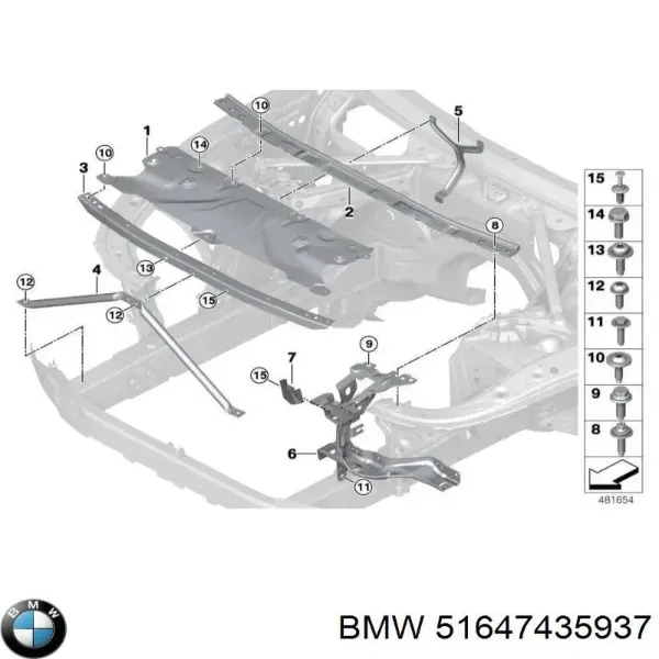 51647435937 BMW сравнить цены на Автопро