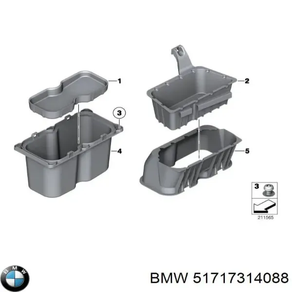 51717314088 BMW сравнить цены на Автопро