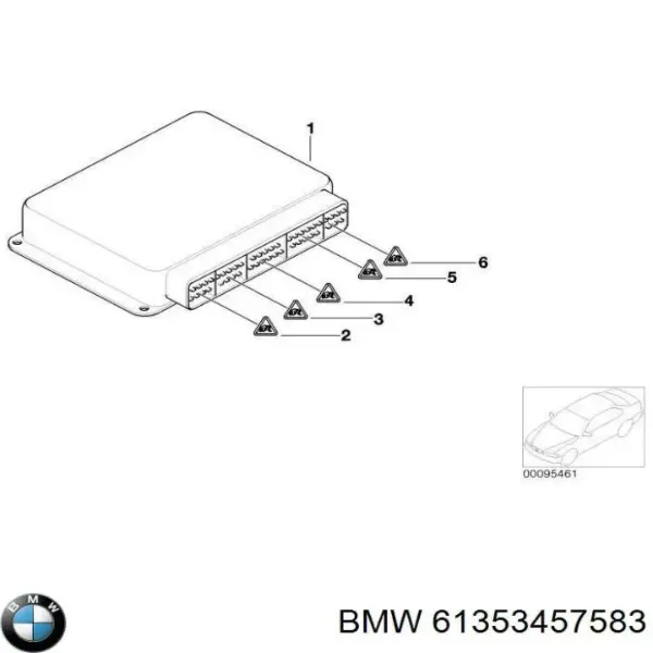 61353457583 BMW сравнить цены на Автопро
