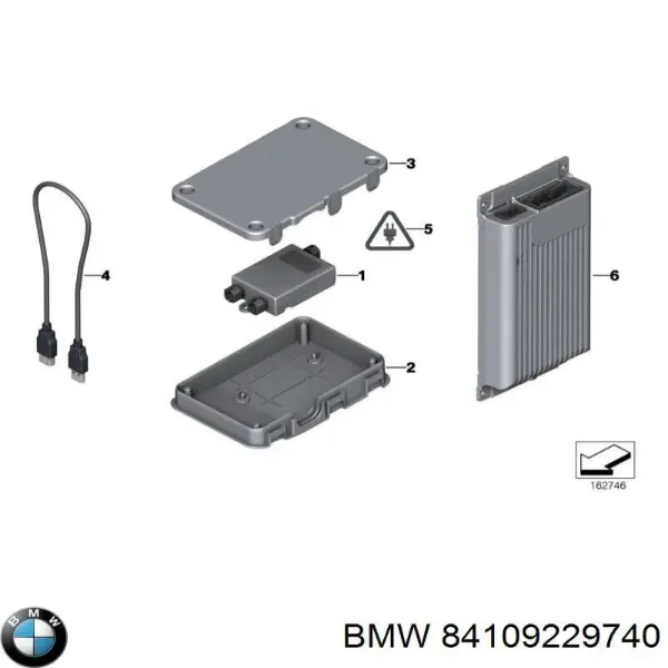 84109229740 BMW Зарядный блок устройства громкой связи