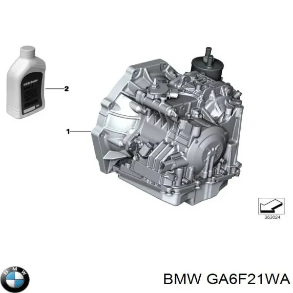 GA6F21WA BMW АКПП купить в Украине на маркетплейсе АвтоПро