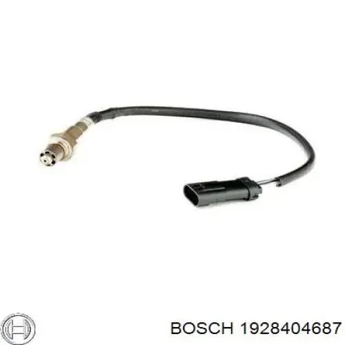 1928404687 Bosch Лямбда-зонд, датчик кислорода до катализатора