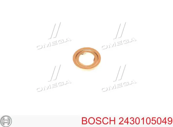 2430105049 Bosch Кольцо (шайба) форсунки инжектора посадочное