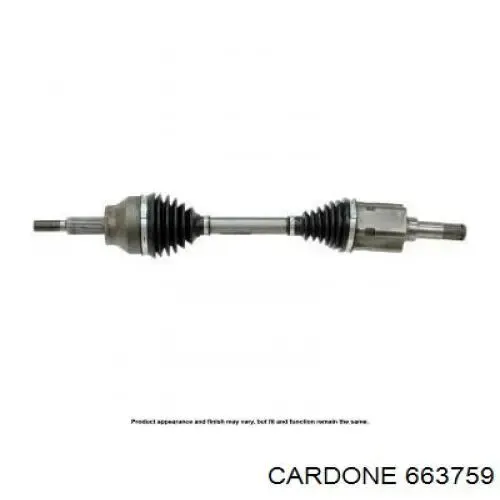 4578885AC Chrysler Полуось (привод) передняя левая