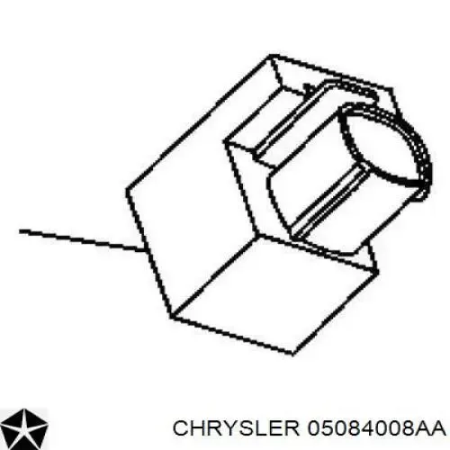 05084008AA Chrysler Датчик занятости сиденья