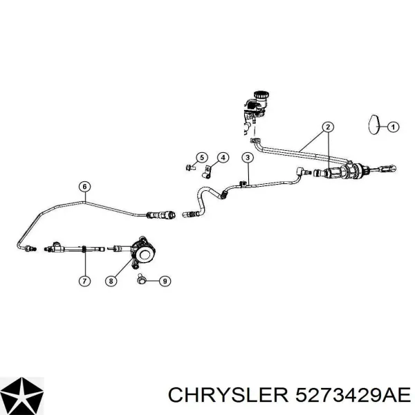 5273429AC Chrysler сравнить цены на Автопро