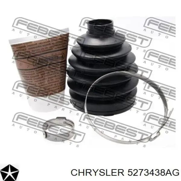 5273438AG Chrysler Полуось (привод) передняя правая