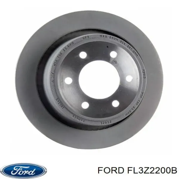 FL3Z2200B Ford Колодки тормозные задние дисковые