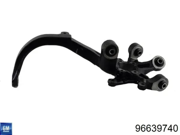 96639740 Peugeot/Citroen Цапфа (поворотный кулак) задний левый