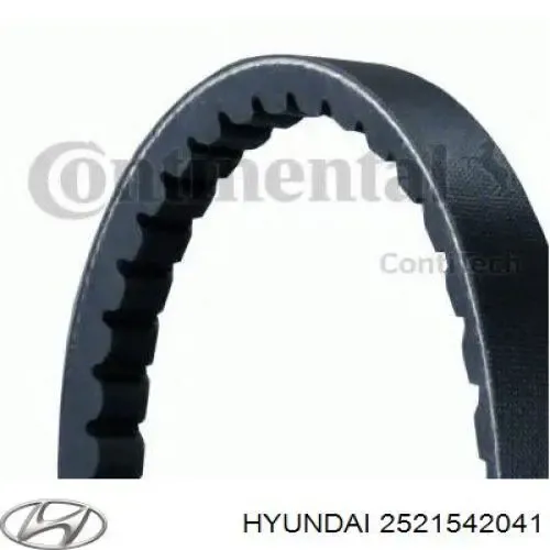 25215 42041 Hyundai/Kia Ремень агрегатов приводной