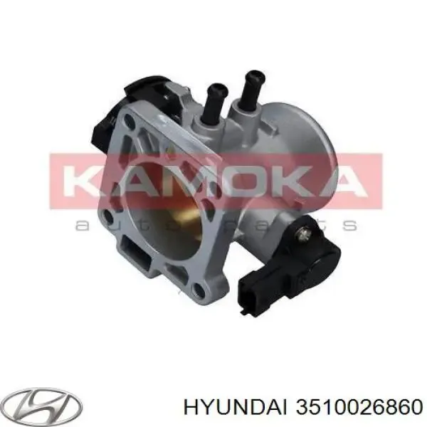 35100-26860 Hyundai/Kia Дроссельная заслонка в сборе