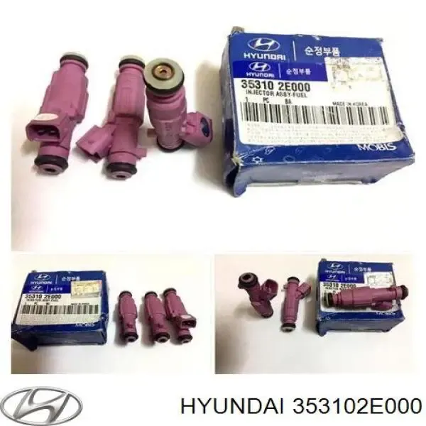 353102E000 Hyundai/Kia Форсунка впрыска топлива
