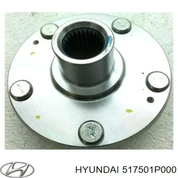 517501P000 Hyundai/Kia Ступица передняя