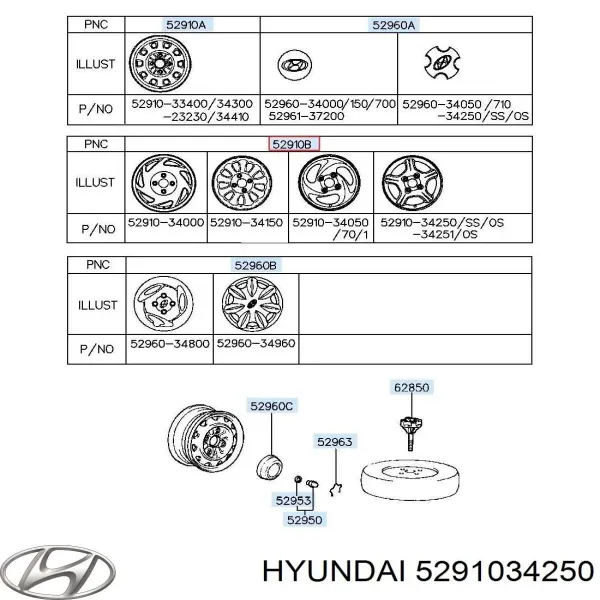 5291034250 Hyundai/Kia сравнить цены на Автопро
