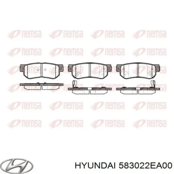 583022EA00 Hyundai/Kia Колодки тормозные задние дисковые