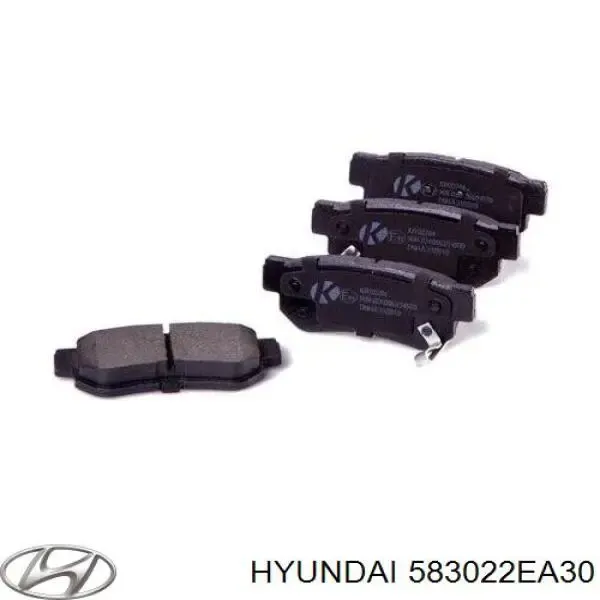 583022EA30 Hyundai/Kia Колодки тормозные задние дисковые