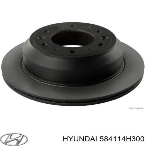 584114H300 Hyundai/Kia Диск тормозной задний