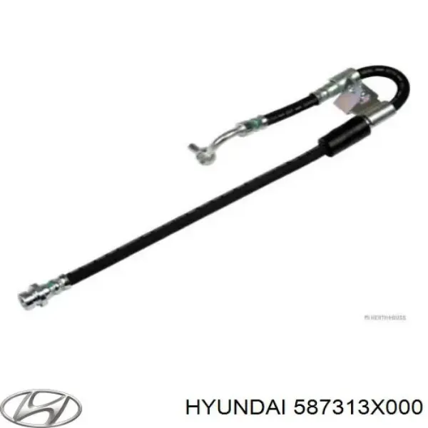 587313X000 Hyundai/Kia Шланг тормозной передний левый