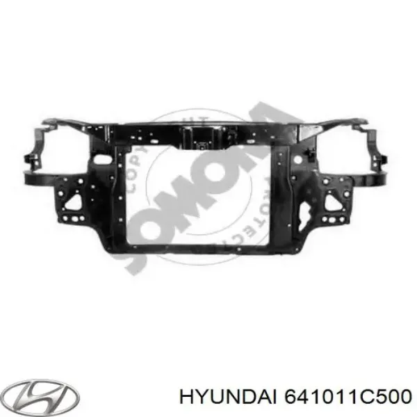 64101-1C500 Hyundai/Kia Суппорт радиатора в сборе (монтажная панель ...