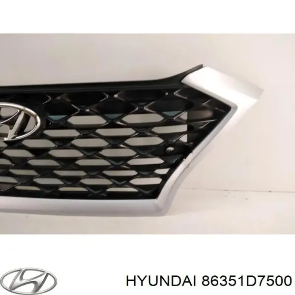 86351D7500 Hyundai/Kia решетка радиатора