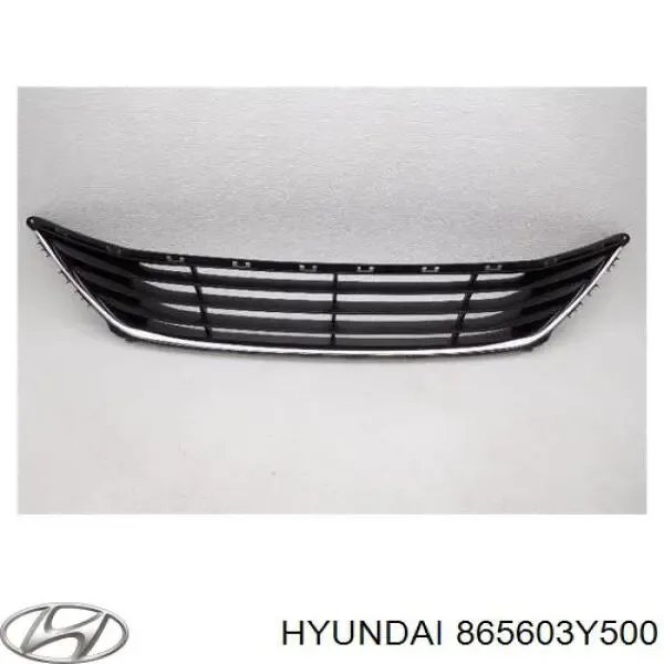 865603Y500 Hyundai/Kia Решетка бампера переднего центральная
