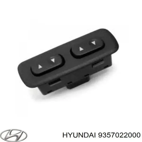 9357022000 Hyundai/Kia Кнопочный блок управления стеклоподъемником ...