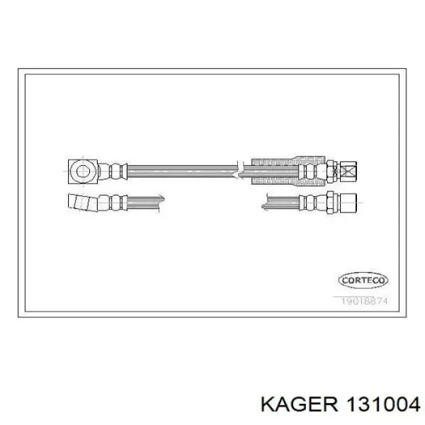 13-1004 Kager ШРУС наружный передний