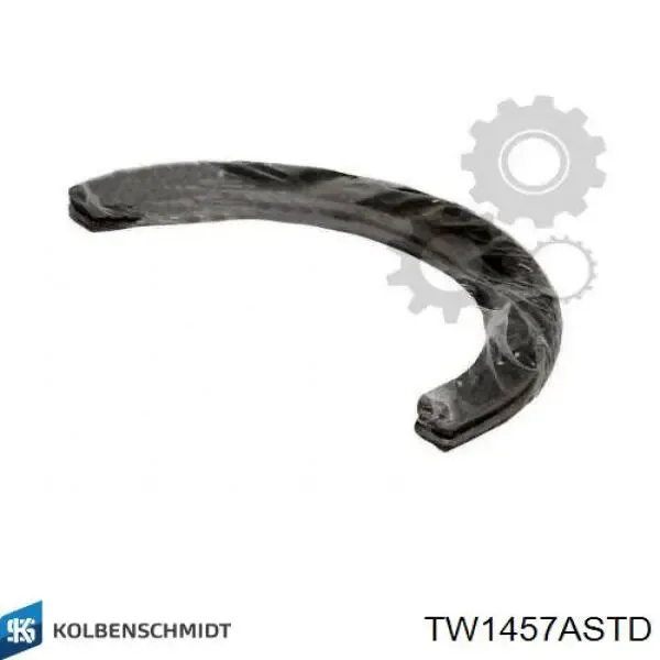 117910D020 Toyota Полукольцо упорное (разбега) коленвала верхнее