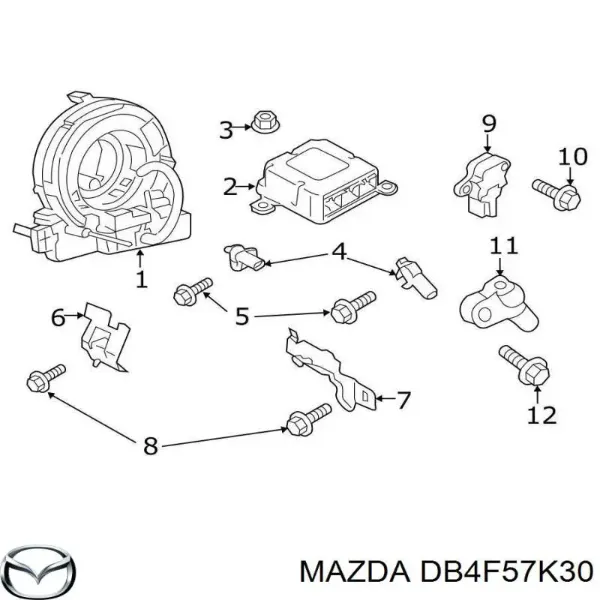 DB4F57K30 Mazda сравнить цены на Автопро