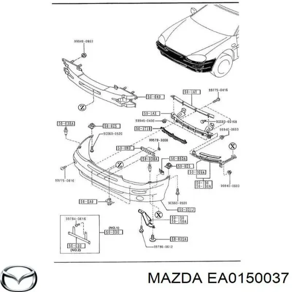 EA0150037 Mazda сравнить цены на Автопро