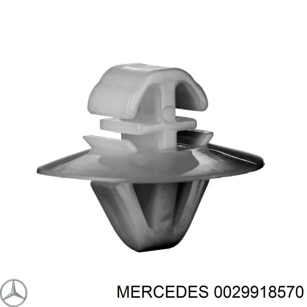 0029918570 Mercedes | Пистон (клип крепления молдинга двери) 0029918570 ...