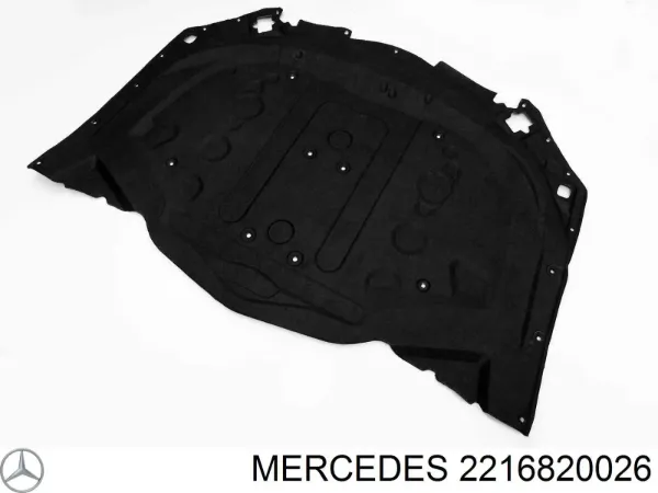 A2216820026 Mercedes | Шумоизоляция капота A 221 682 00 26 купить на ...