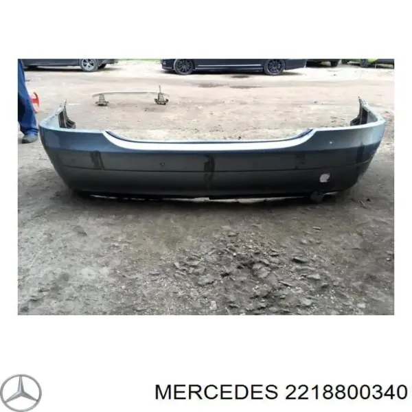 221 880 03 40 Mercedes | Бампер задний 2218800340 купить на Avto.pro