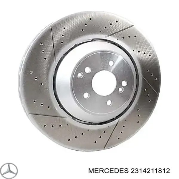 2314211812 Mercedes | Диск тормозной передний 231 421 1812 купить на ...