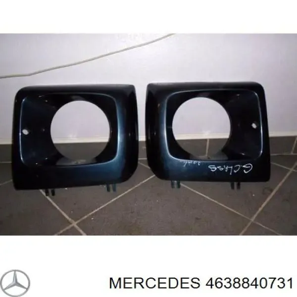 463884073105 Mercedes | Рамка (облицовка фары левой) 463 884 07 31 05 ...
