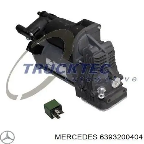 6393200404 Mercedes | Компрессор пневмоподкачки (амортизаторов) 639 320 ...